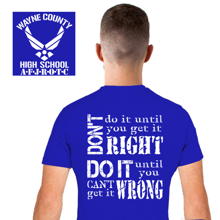 Custom JROTC Tshirts | JROTC Shirt Design | Dove Designs