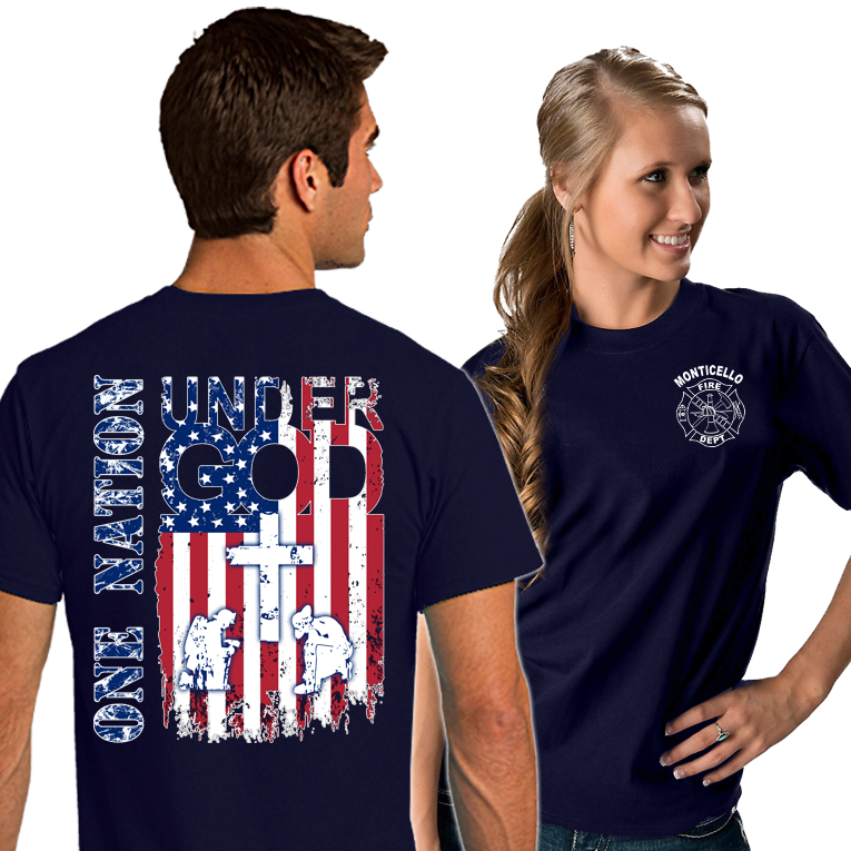 Custom Fire Dept Shirts | Fire Duty Shirts| Dove Designs