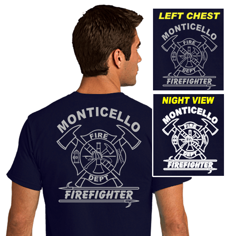Custom Fire Dept Shirts | Fire Duty Shirts| Dove Designs