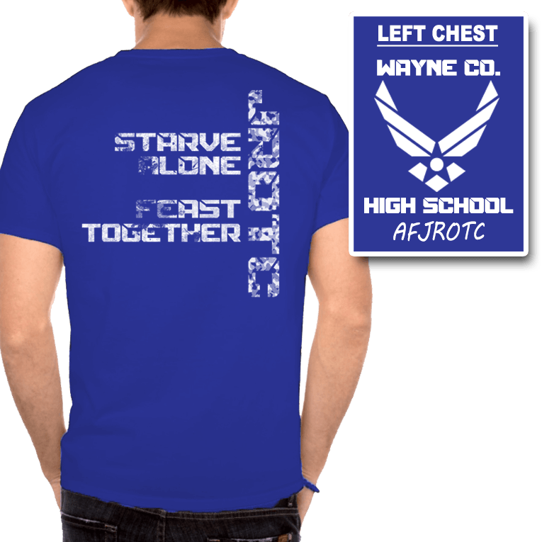 JROTC Shirt Design | Custom JROTC Tshirts | Dove Designs