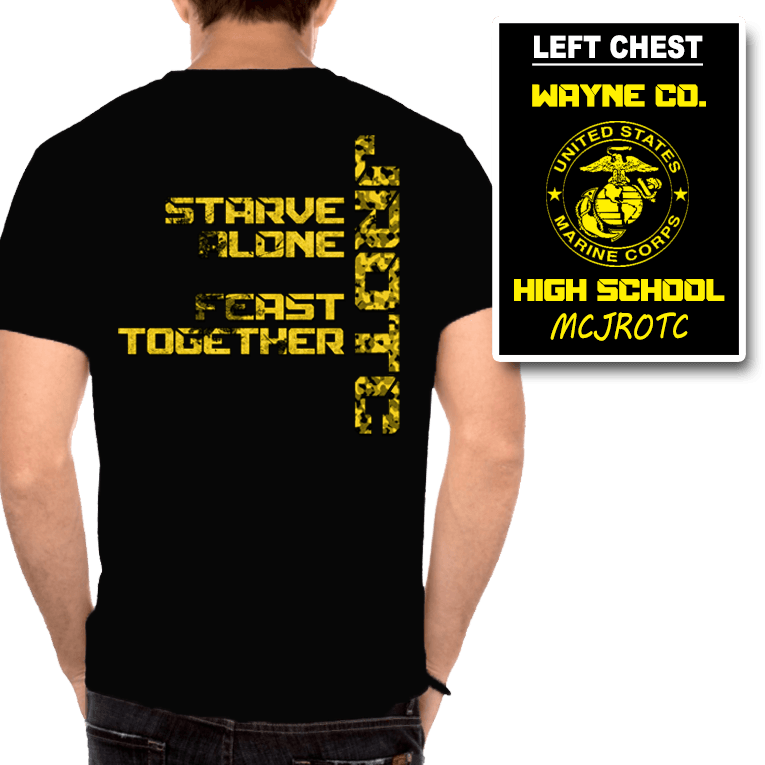 JROTC Shirt Design | Custom JROTC Tshirts | Dove Designs