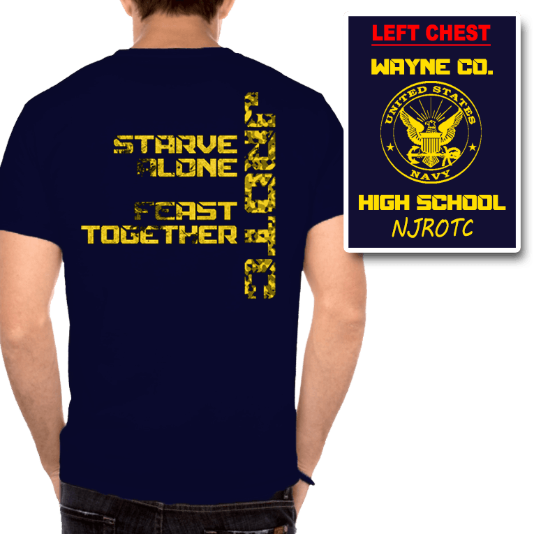 JROTC Shirt Design | Custom JROTC Tshirts | Dove Designs