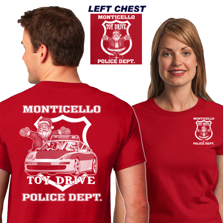Police Tshirt Design | Custom Police Shirts | Dove Designs