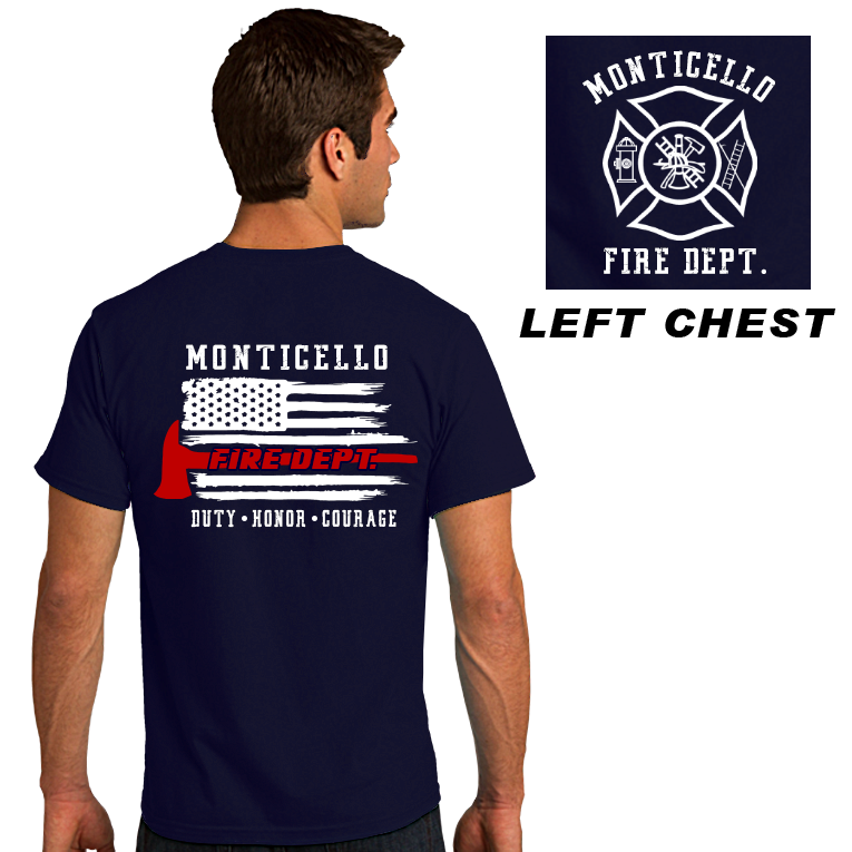 Fire Dept Tshirt Design | Fire Duty Shirts | Dove Designs